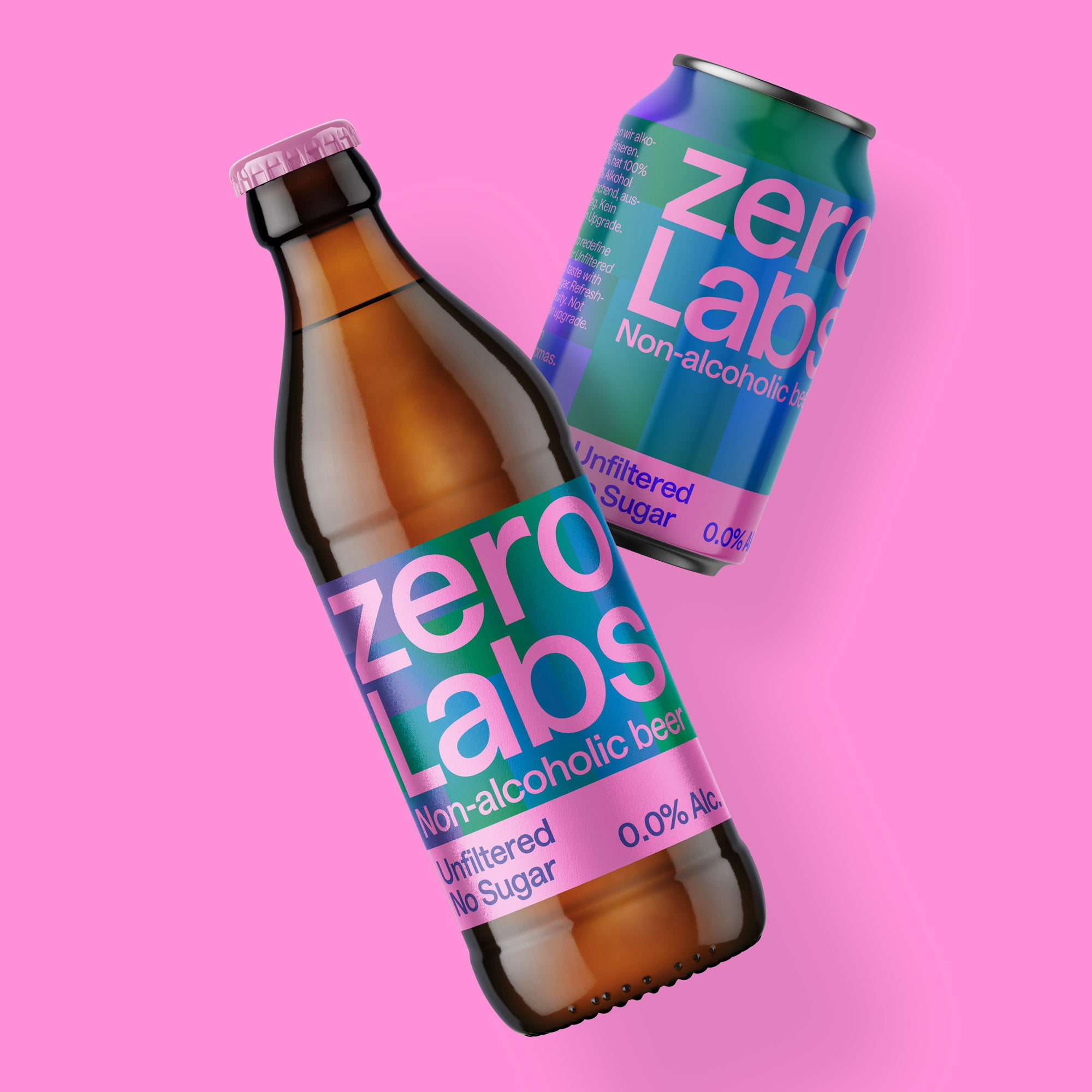 zeroLabs - Außergewöhnliches Bier mit 0,0% Alkohol und zero Zucker.